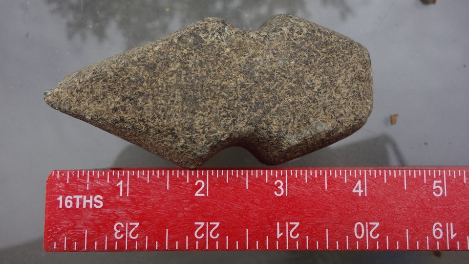 Beautiful Archaic Period Native American Stone Axe Head Iowa Over 3,000 ...