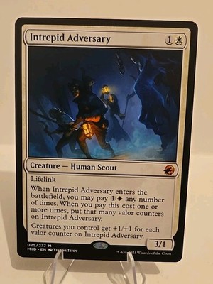 Intrepid Adversary MTG Innistrad: Midnight Hunt Regular | eBay