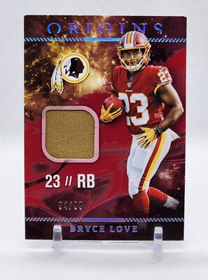 2019 Panini Origins BRYCE LOVE Patch /99 REDSKINS/COMMANDERS #RP-25 | eBay