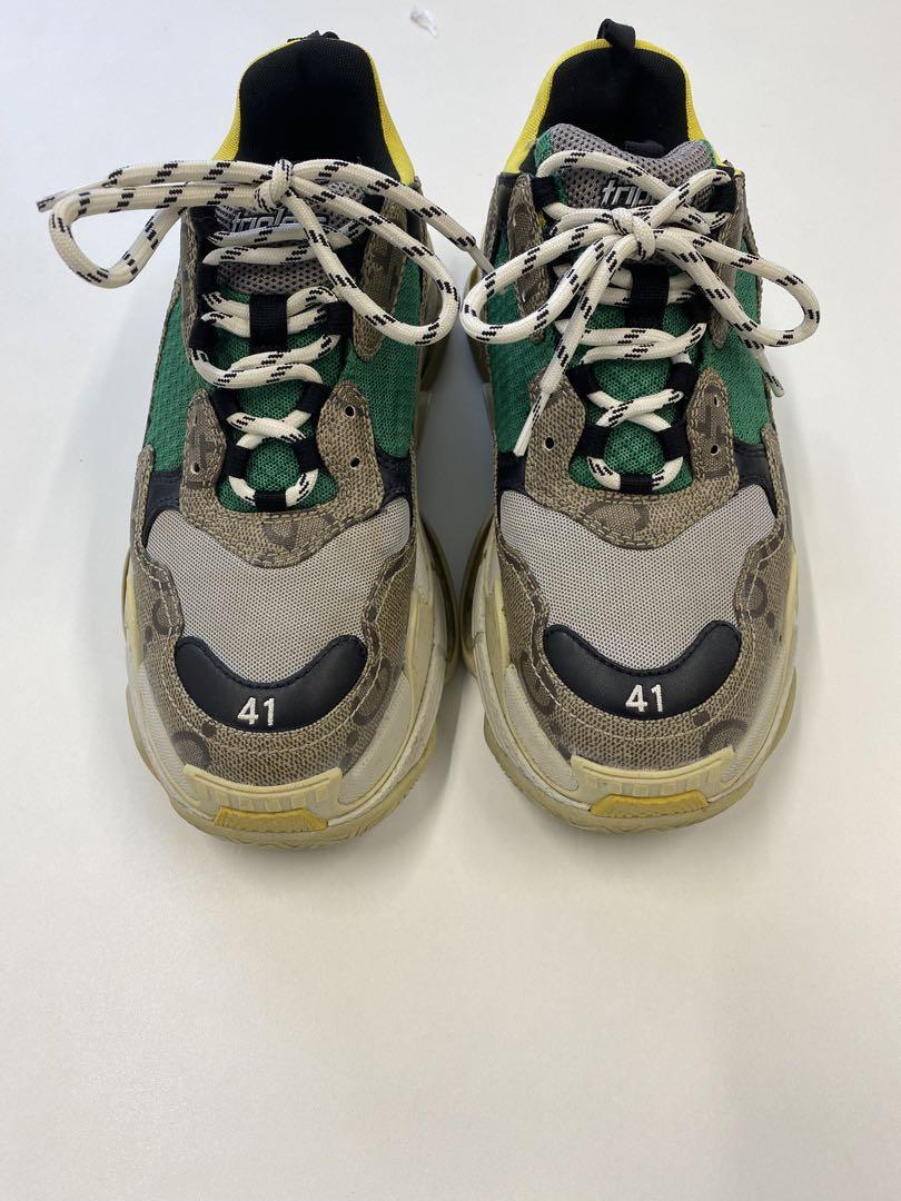 Gucci x Balenciaga Hacker Project Triple X Sneakers S… - Gem