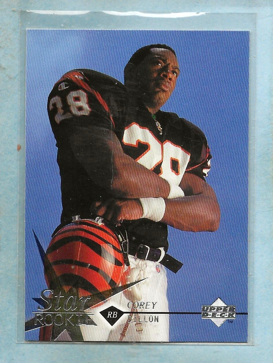 COREY DILLON - 1997 Upper Deck "Rookie" - #24 - Bengals - Comb ...