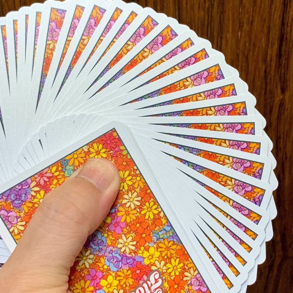 Bicycle Funky Flowers Playing Cards Deck designed by Yasuyuki Honne ...