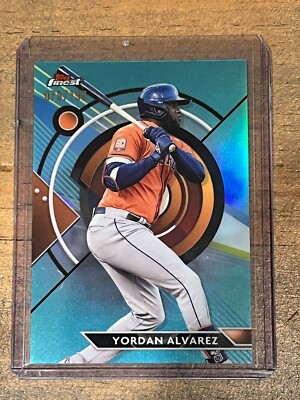 2023 Topps Finest - Aqua Refractor #61 Yordan Alvarez /199 | eBay