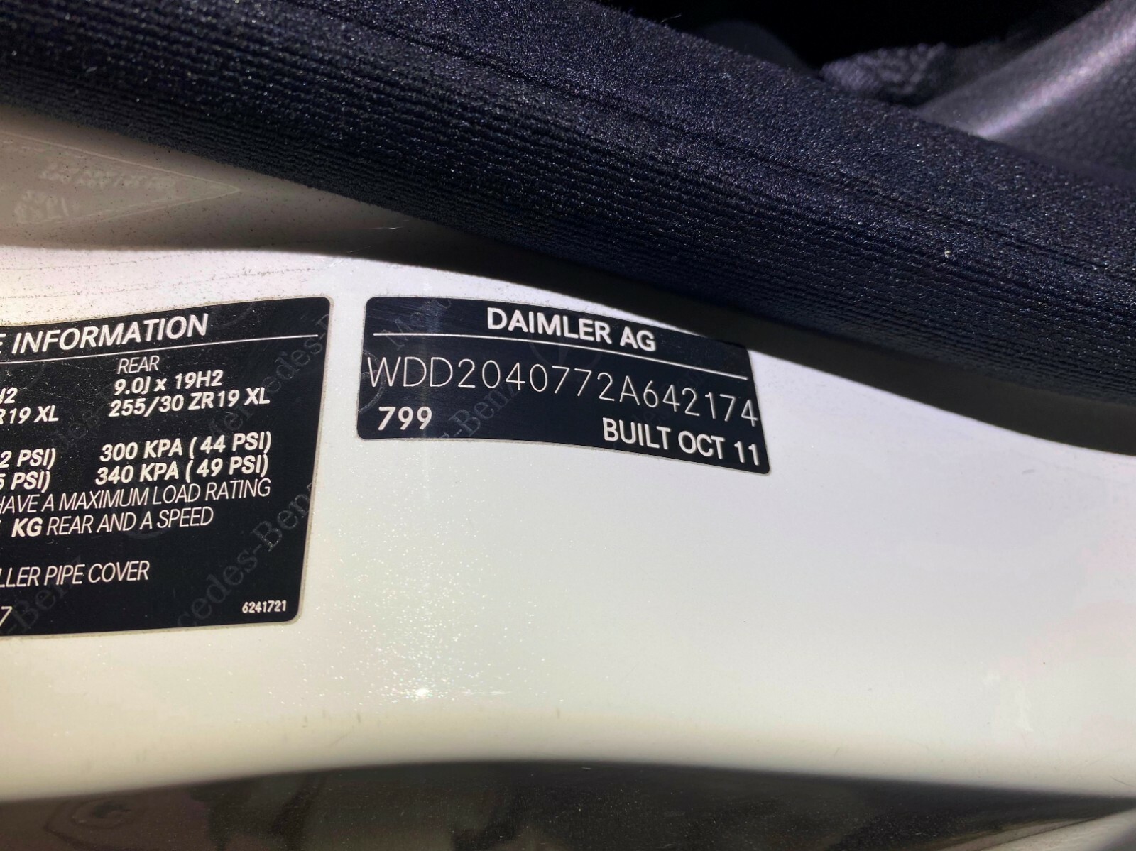 Mercedes Benz C63 AMG W204 Front Suspension Strut Top A2043201373 ...