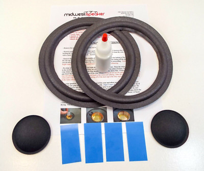 OEM Style JBL 4408 L40T L60T XPL140A 8" Woofer Refoam Kit - Speaker ...