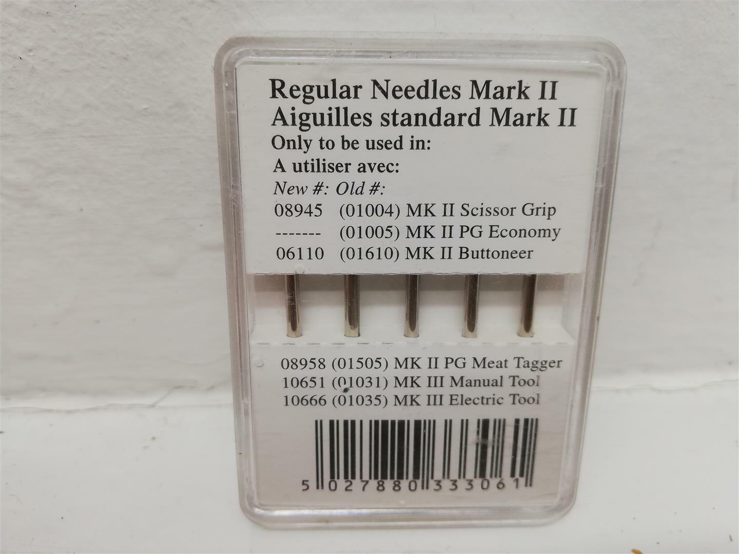 5 Tagging Gun Needles Mark II REGULAR Avery Dennison Tagging Kleidung ...