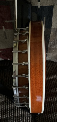 ADM 5 String Banjo W/ Remo Weatherking Head And Strap | eBay
