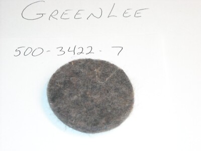 500-3422-7, Greenlee, Felt Filter, New Old Stock | eBay
