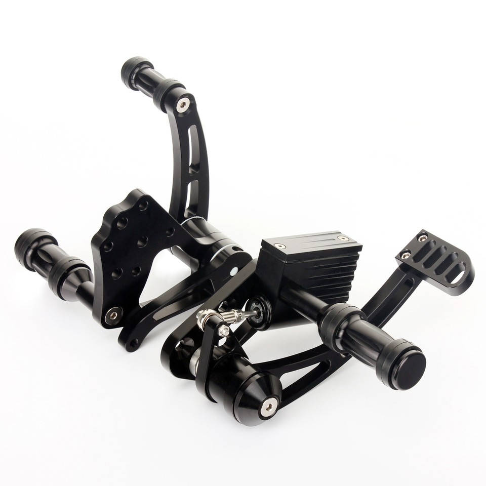 Billet Forward Controls For Harley Fat Boy FLSTF Softail FLSTC FXSTS ...