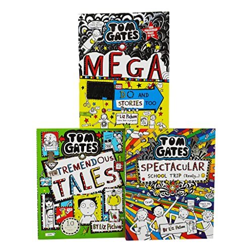 Tom Gates Series 3 Books Collection Set (16 to 18) [Mega Make and | Liz ...