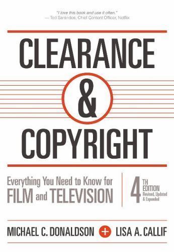 Clearance and Copyright Everything You Need to Know for Film and Television 9781935247128| eBay