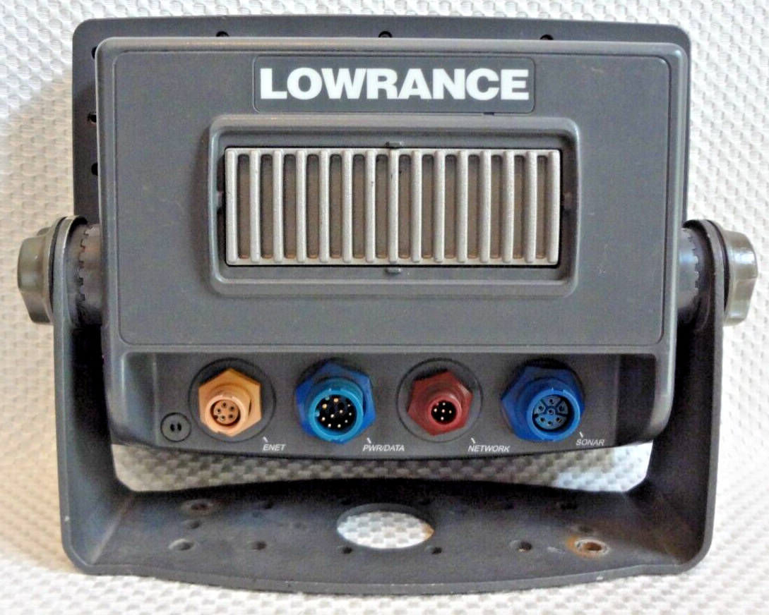 LOWRANCE LCX-28C HD GPS CHARTPLOTTER SONAR FISHFINDER RADAR MFD UNIT w ...