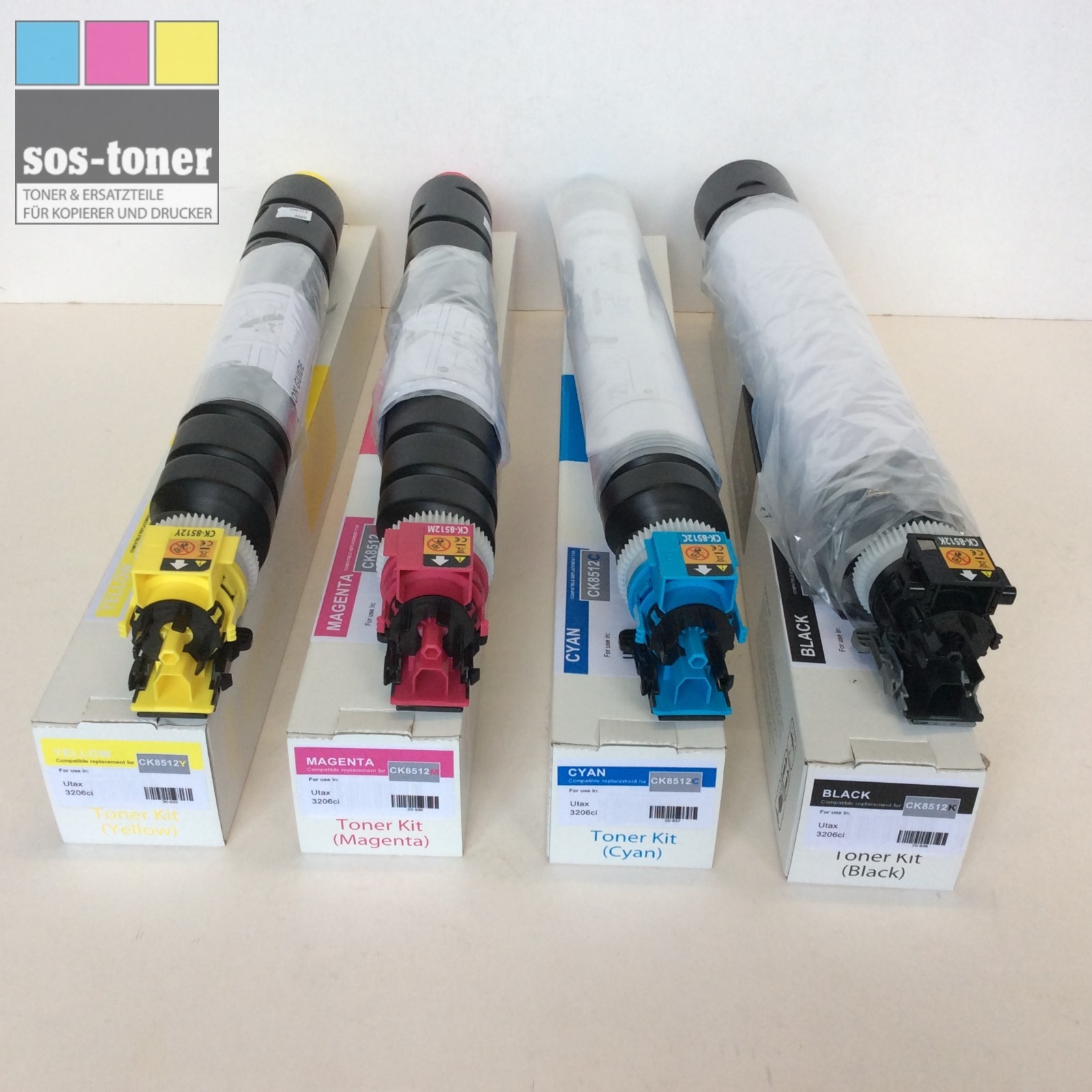 Toner Yellow für Utax 3206ci, 3207ci, kompatibel zu CK-8512Y | eBay.de