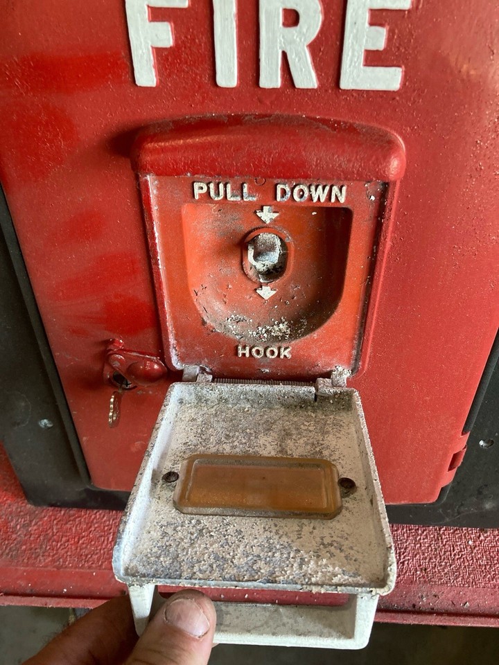 Vintage Gamewell fire call box alarm Gamewell Wall mount #1845 | eBay