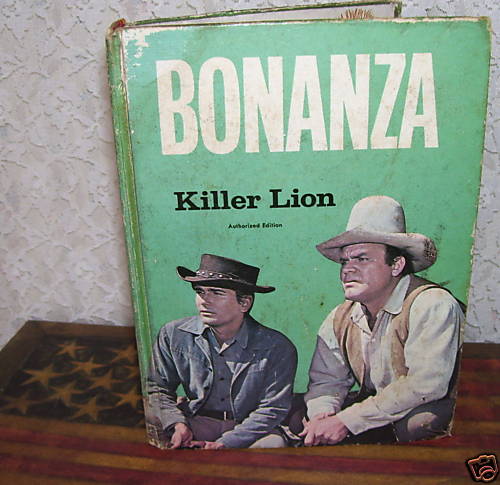 Bonanza Killer Lion by Steve Frazee Whitman Western Book | eBay