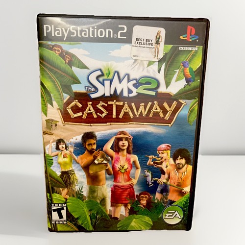 The Sims 2 Castaway - Sony Playstation 2 PS2 Pristine Authentic TESTED ...