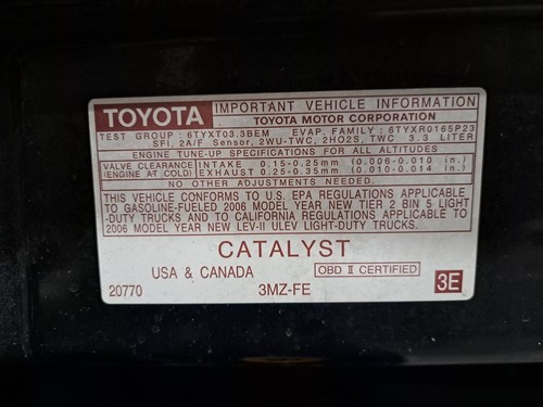 Air Bag Assembly Lh Driver Side Steering Wheel / Gray-fc12 2006 Sienna ...