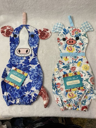 Pioneer woman cow/pig bag saver Lot Of 2 | eBay