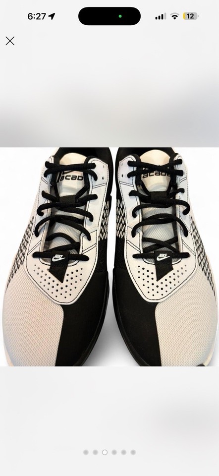 Nike GT Cut 3 Zoom Men's Basketball Shoes Size 11 White/Black | eBay