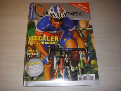 CYCLISME VELOMANIA.MAG 5 02.2005 VOECKLER ABSALON Jean BOBET EQUIPES ...