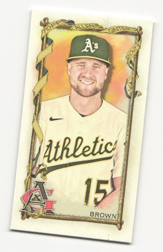 2023 Topps Allen & Ginter Seth Brown #211 Base Mini Oakland Athletics ...