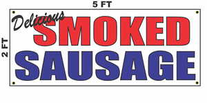 Smoked Sausage Banner Sign NEW 2x5 | eBay