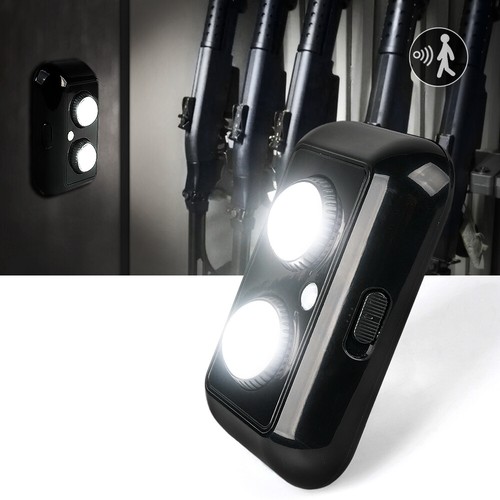Xprite LED Gun Safe Light Pods with PIR Motion Sensor Rotatable Lens ...