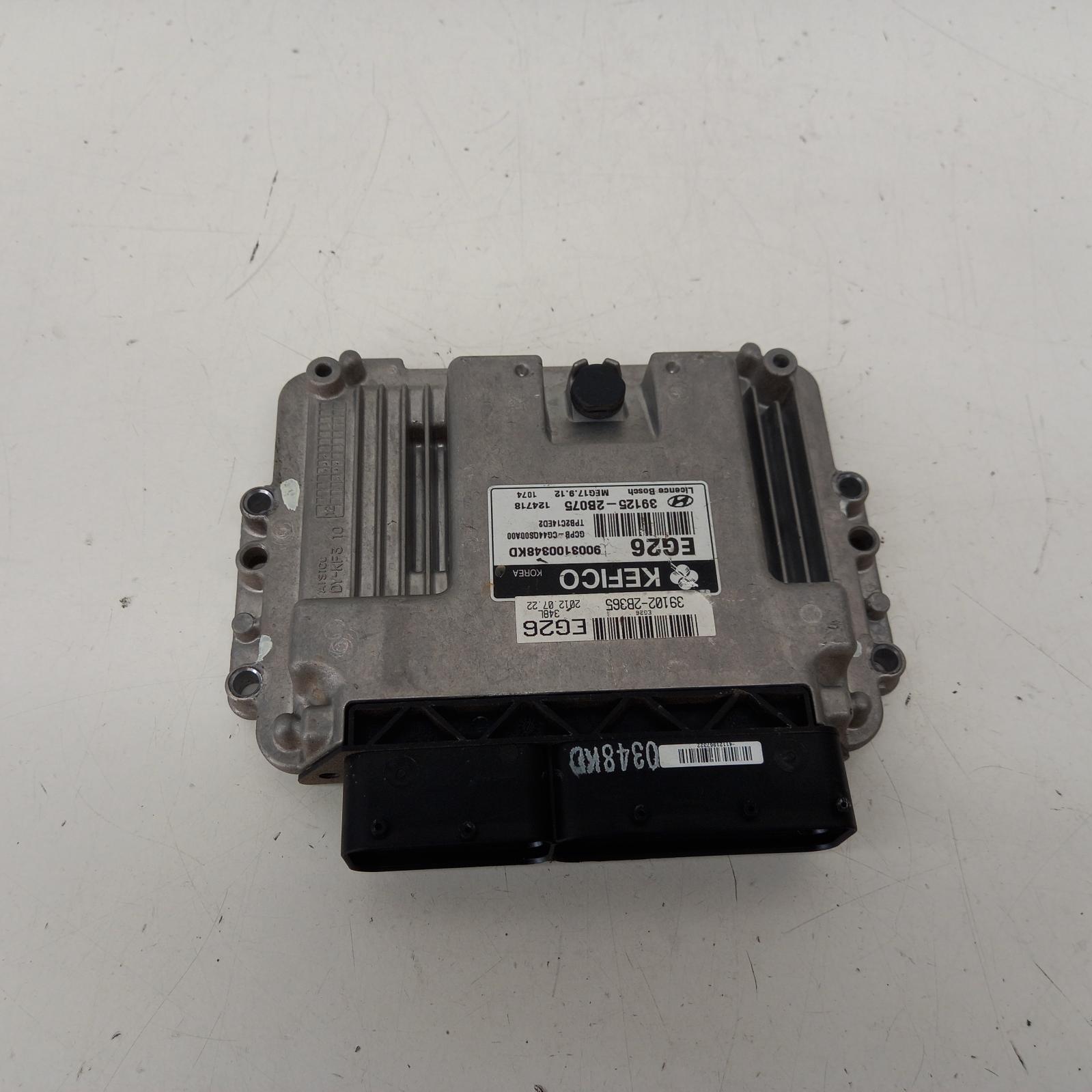 HYUNDAI I20 ECU ENGINE ECU, 1.4, G4FA, AUTO T/M, ECU ONLY, PB, 07/10-12 ...