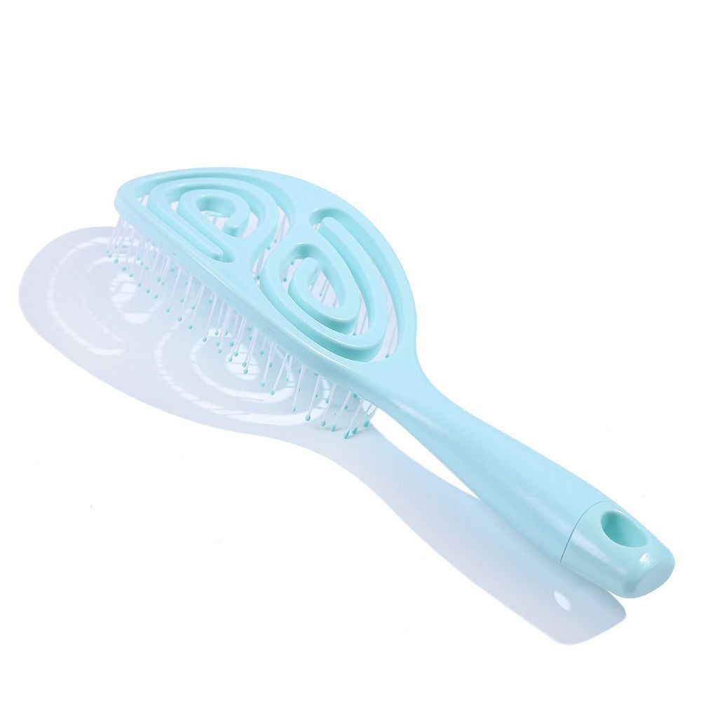 PP Big Bend Comb ABS Curly Hair Styling Comb New Scalp Massage Comb ...