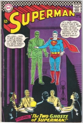 Superman Comic Book #186 DC Comics 1966 FINE+ | eBay