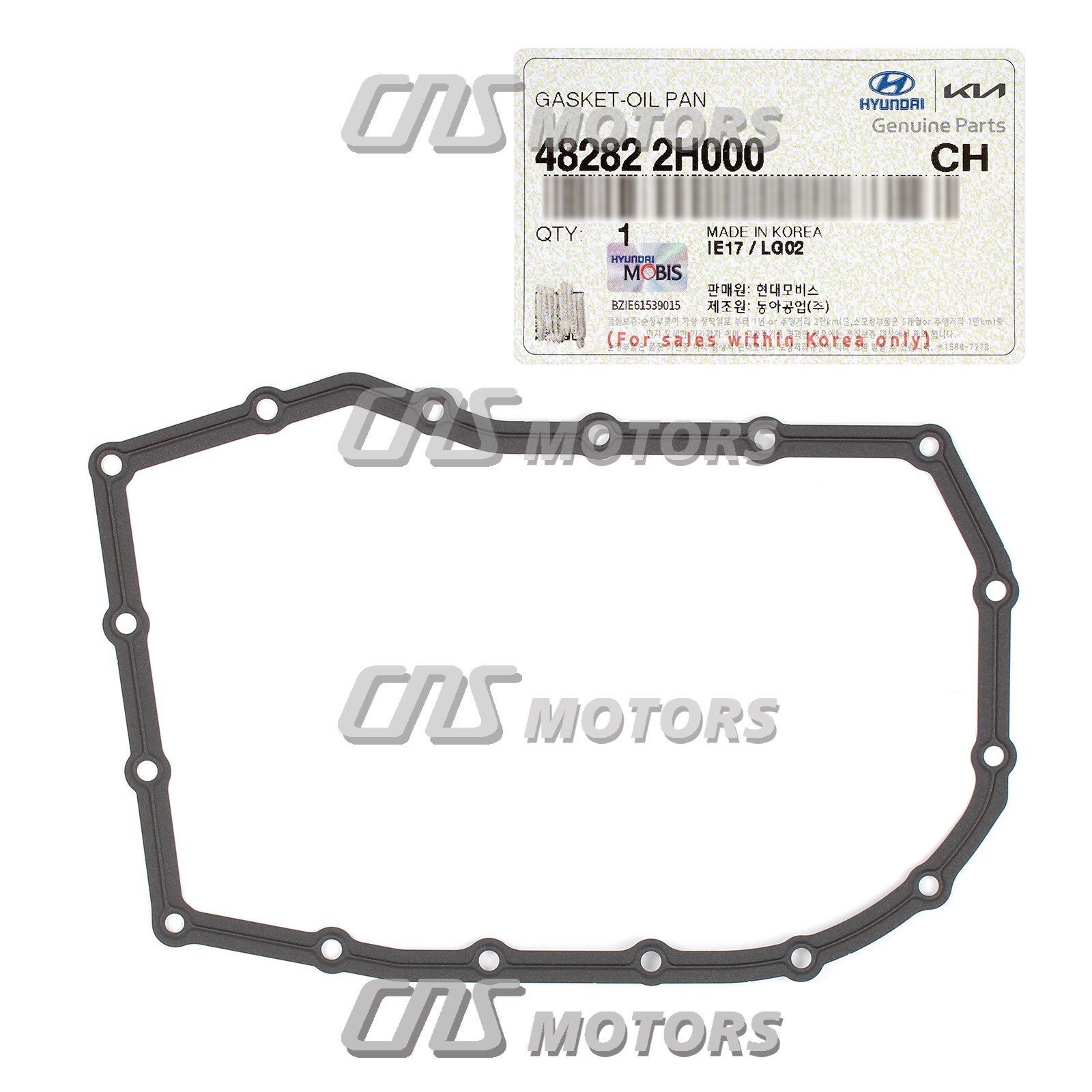 OEM Transmission Oil Pan Gasket for 2020-2023 Hyundai Kia 1.6L 2.0L ...