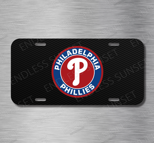 Baseball Philadelphia Phillies License Plate Front Auto Tag | eBay