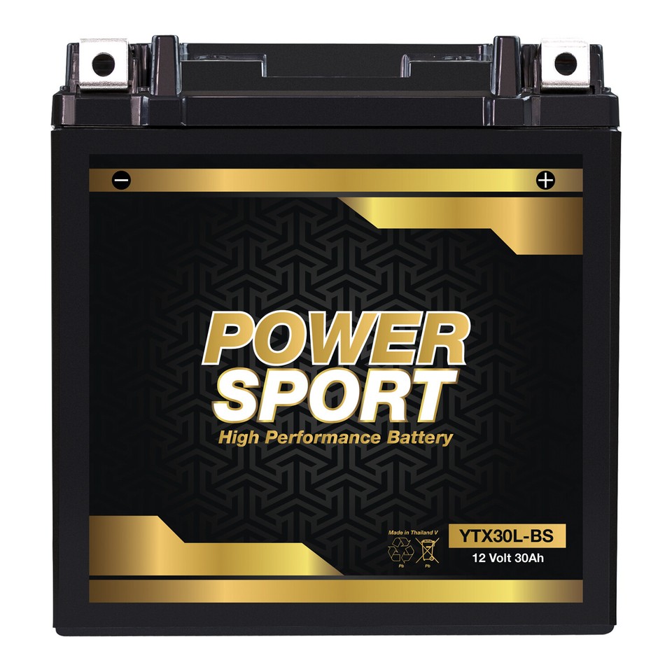 ExpertPower YTX30L-BS Battery for Polaris RZR S 800 Ranger Sportsman ...