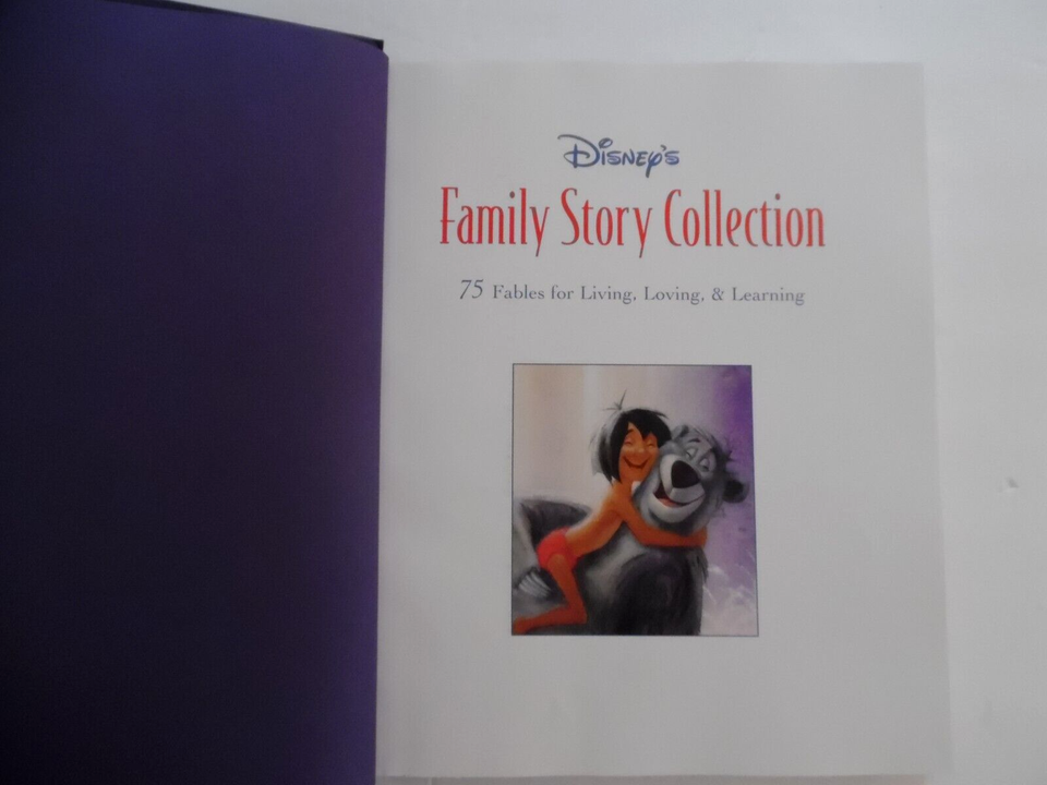 Disney's Family Storybook Collection: 75 Fables for Living, 1998 HC 1st ...