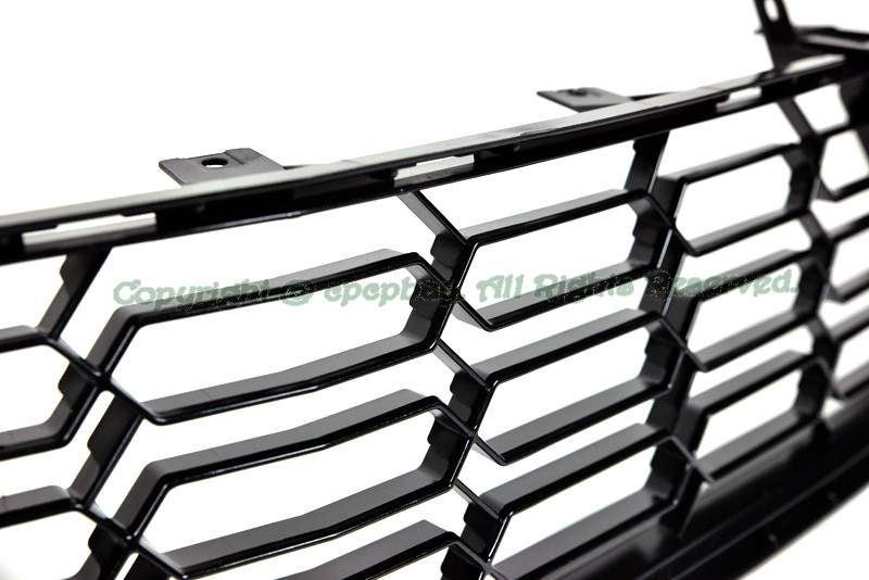 Corvette C7 Grille Carbon Flash Metallic Front Bumper Grille For 2014 ...