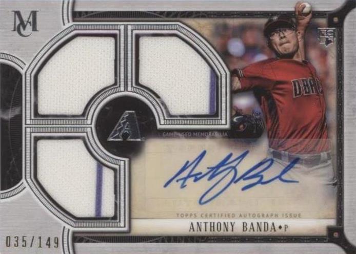 2018 Topps Museum Collection - Signature Swatches Triple Relic ...