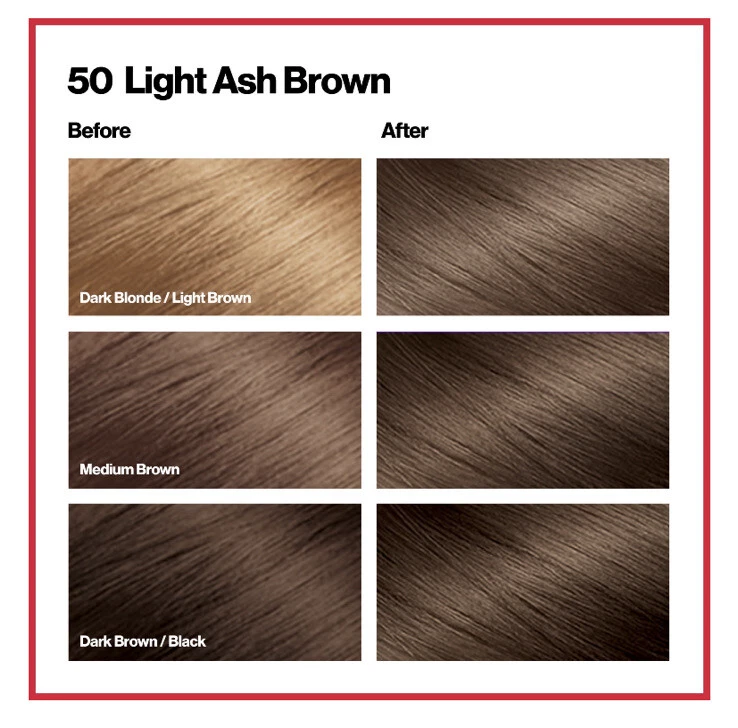 Light Ash Brown Hair Color Shades