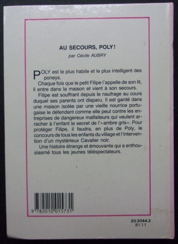 Bibliothèque Rose AU SECOURS POLY ! Cécile Aubry 1981 | eBay
