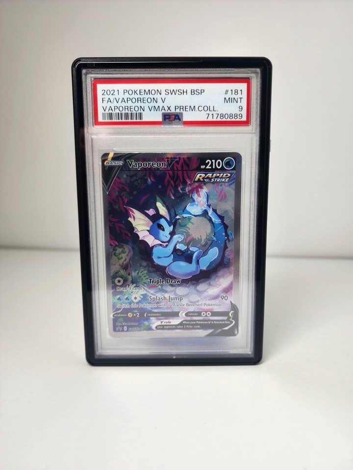 PSA Aluminum Magnetic Slab Case | Graded Card Guard Protector CGC CSG ...