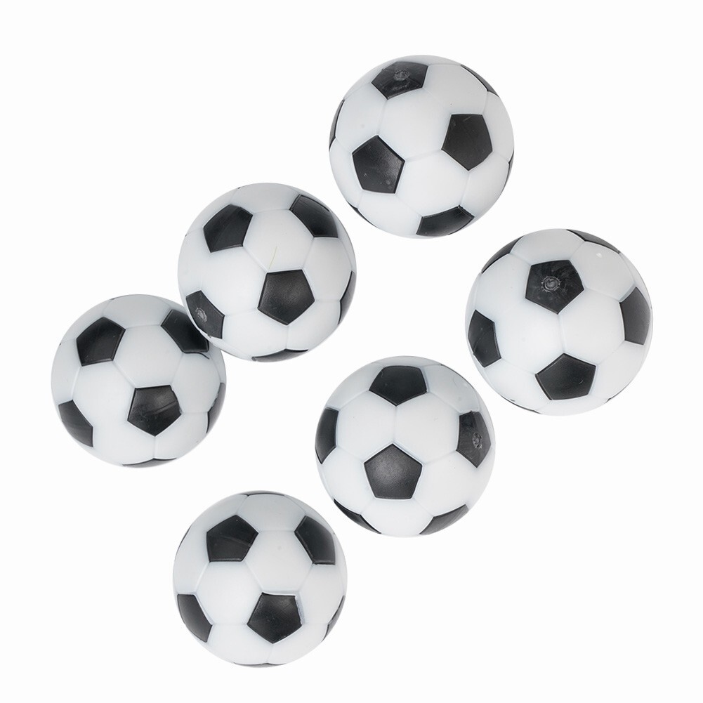 6 Pieces Mini Tabletop Soccer Balls 32mm Kicker Balls for Foosball ...