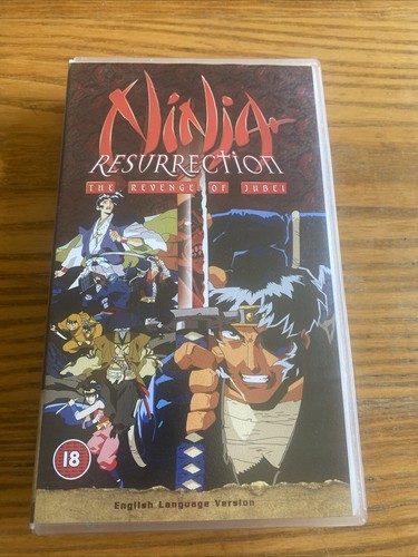 Ninja Resurrection: The Revenge of Jubei - VHS - ANIME | eBay
