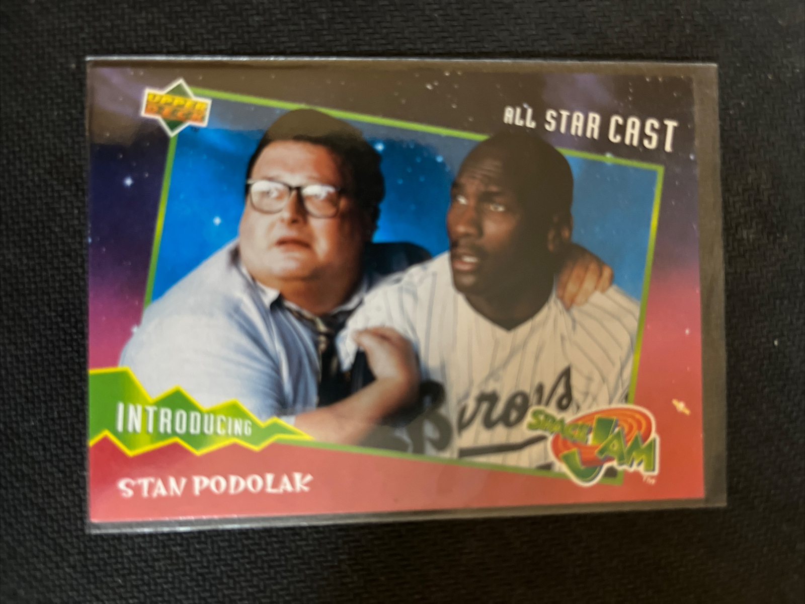 1996 UD Space Jam All Star Cast Stan Podolak Michael Jordan #19 MINT ...