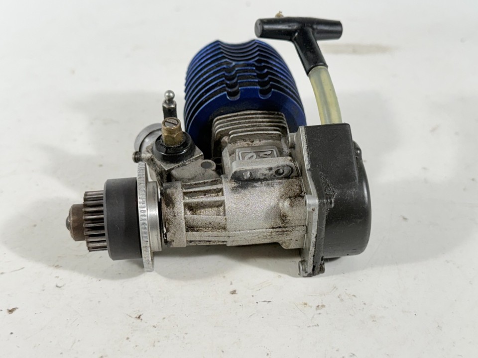 OS Max 18 CVR RC Car Nitro Engine w/ Carb Clutch Pull Start HPI ...