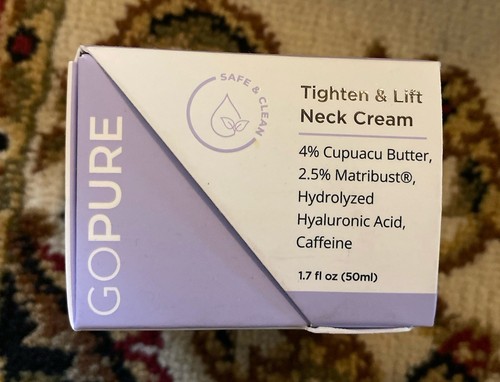 Go Pure Neck Cream Tighten & Lift Cream | eBay