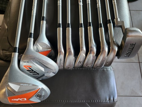 Set of 10 US Kids USKG UL51 Golf Clubs For 51-54" Height w/bag Rt Hand ...