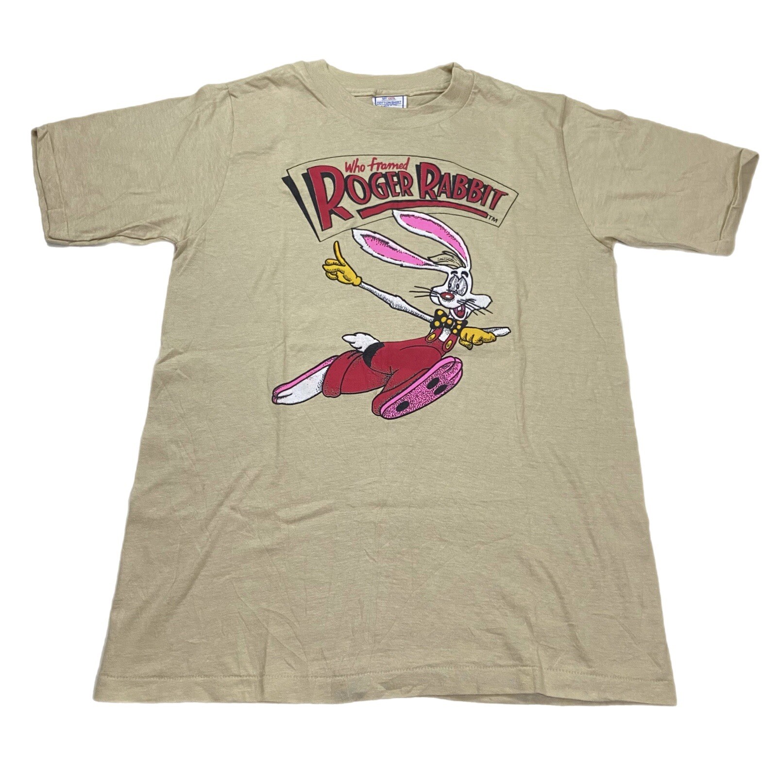 Vintage 80s Who Framed Roger Rabbit Shirt Men Large D… - Gem