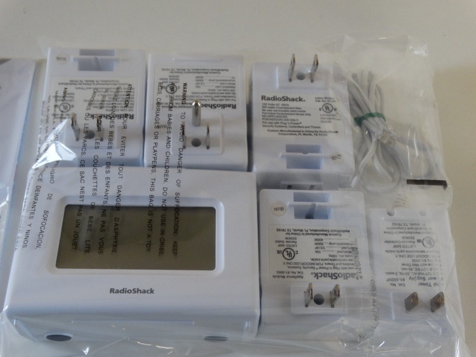 RADIO SHACK Plug 'n Power Home Automation Kit 61-3000 4 channels | eBay