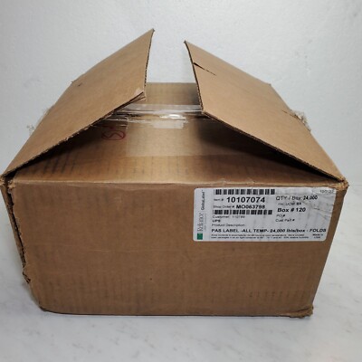 Reliance Globalabel 10107074 PAS Label All Temp 24,000 Labels, Folds | eBay