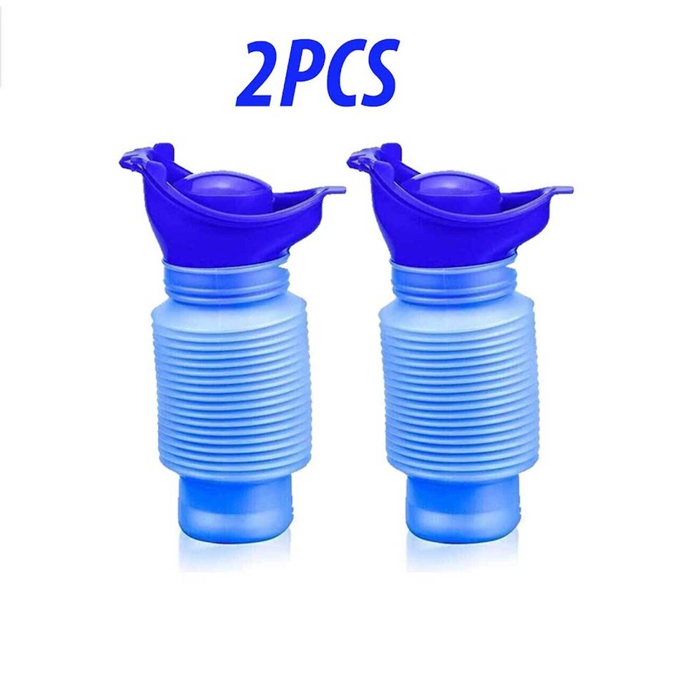 Emergency Portable Urinal Travel Camping Car Toilet Pee Bottle Kit Male ...