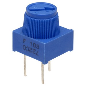 3386F 1-turn Finger Adjust Preset Pot Potentiometer Variable Resistor ...